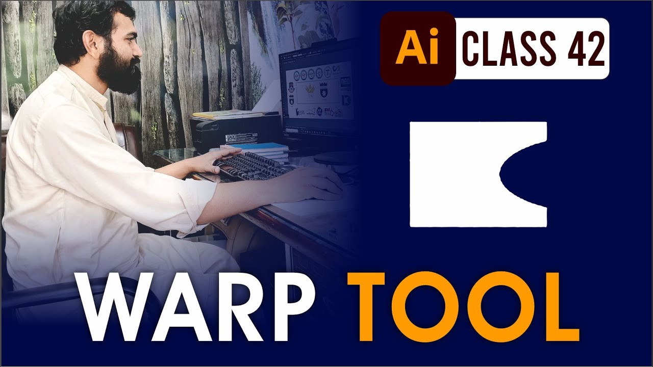 Adobe Illustrator Warp Tool Tutorial | Bend & Distort Shapes ...