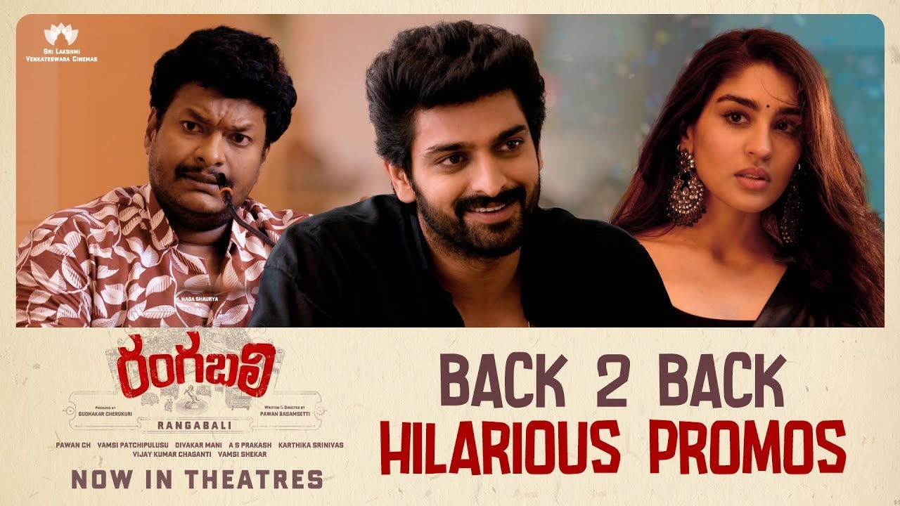 Comedian Satya Back 2 Back Promos | Rangabali | Naga Shaurya | Tolly ...