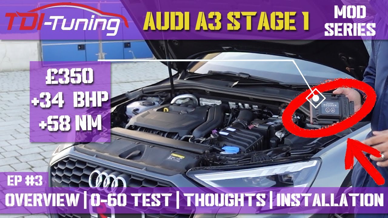 TAKING THE 2021 A3 TO STAGE 1 | TDI BOX INSTALLATION | TDI TUNING BOX ...