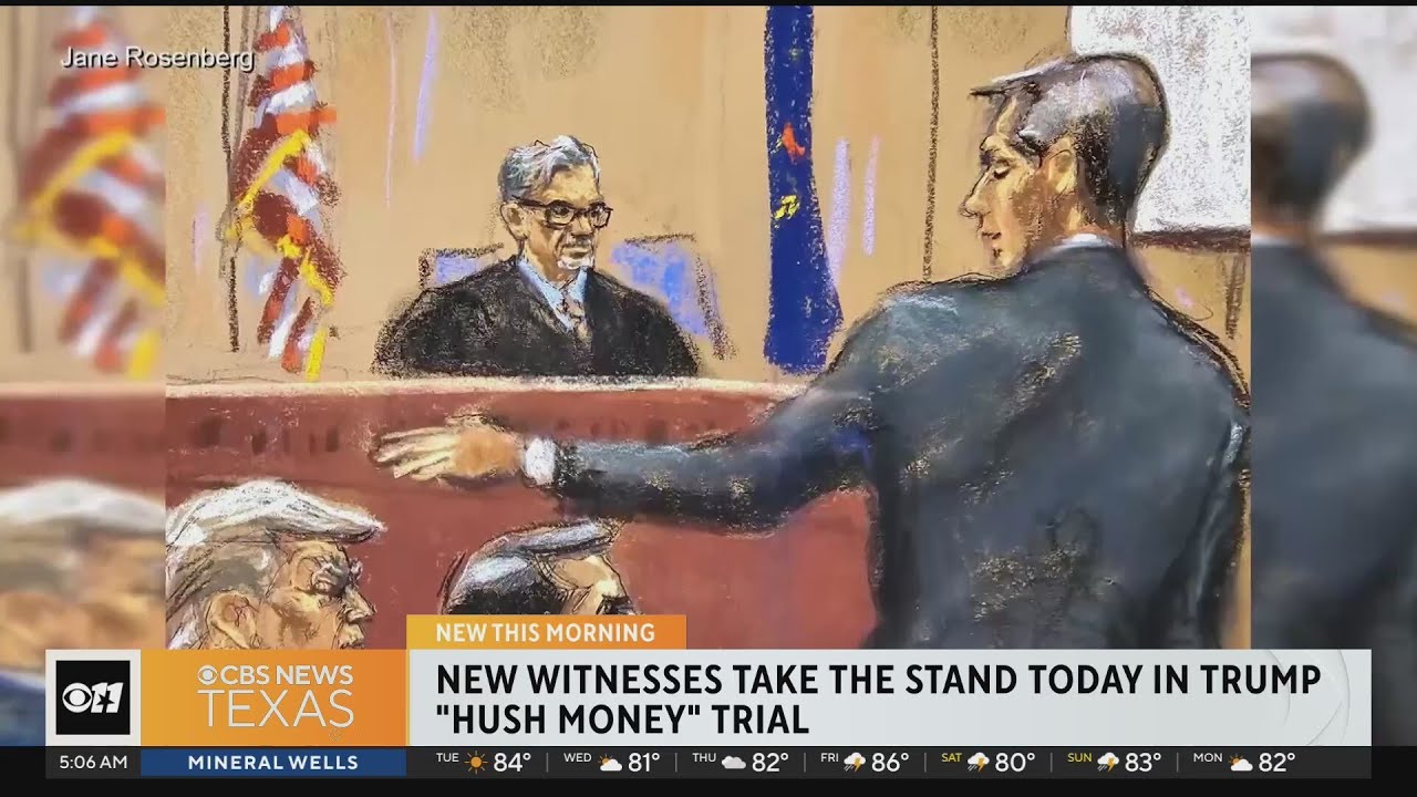 New witnesses to take the stand Tuesday in Trump hush money trial - YouTube