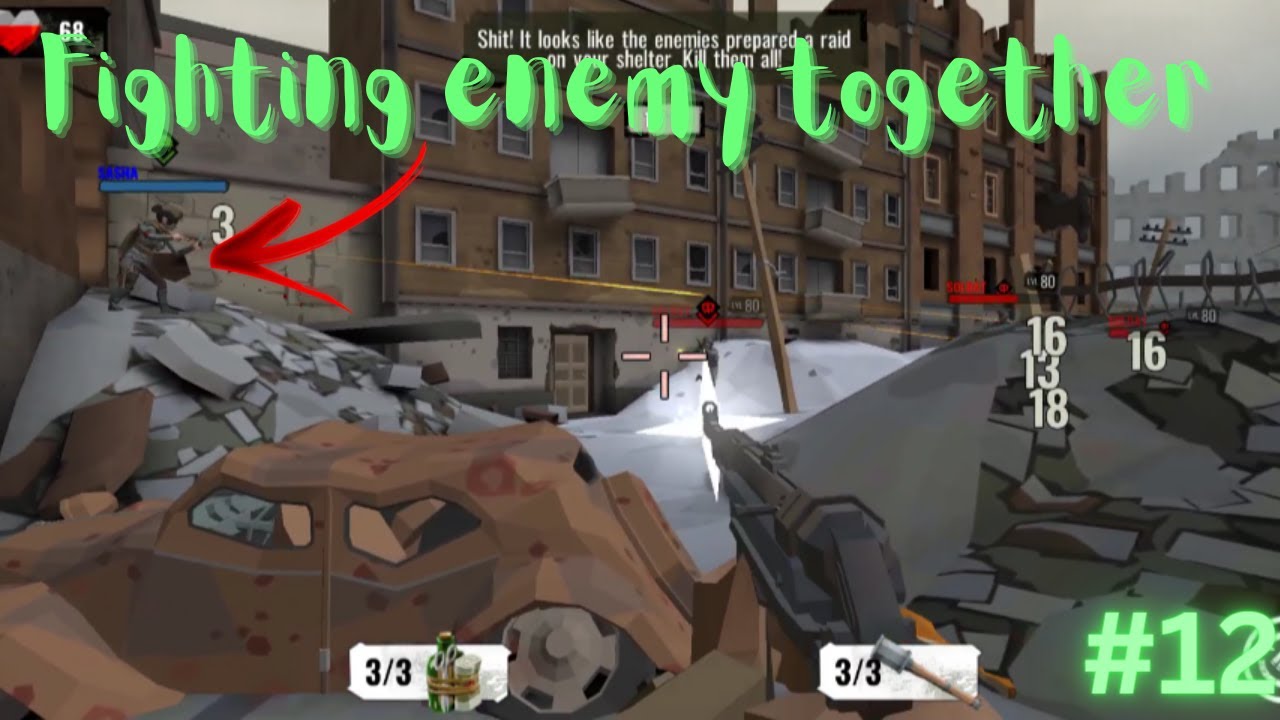 FIGHTING ENEMY TOGETHER || WORLD WAR POLYGON ||#12 - YouTube