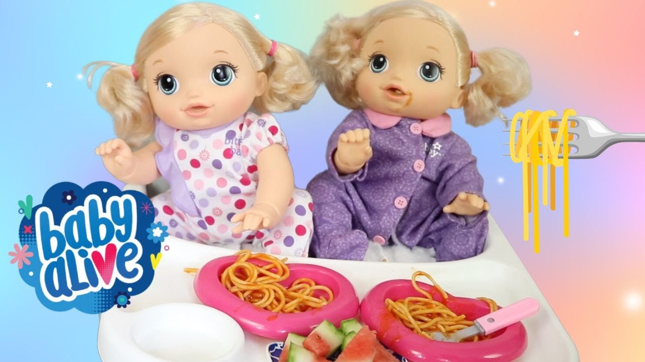 BABY ALIVE BEBÊ NINA E GÊMEA Historinha de Baby Alive em Português ...