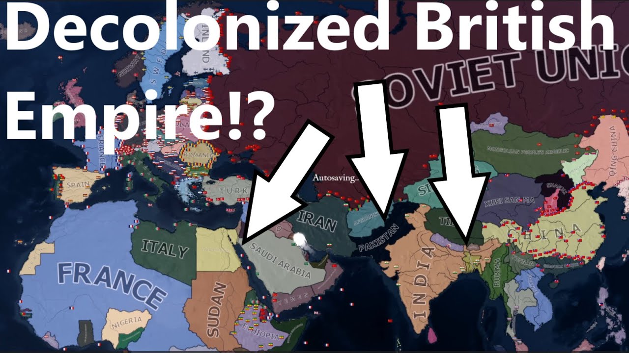 Decolonized British Empire!?Hoi4 timelapse - YouTube