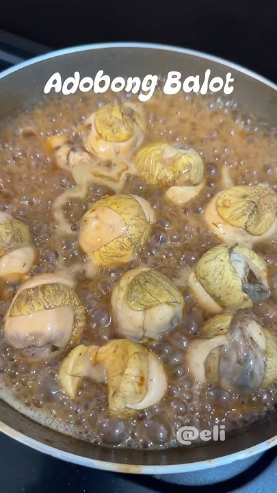 adobong balut #cooking #food #balut - YouTube