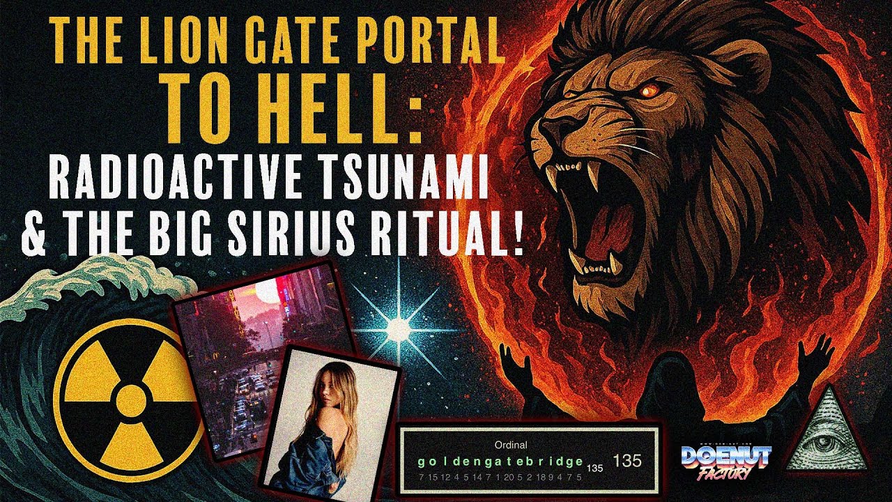 The Lion Gate Portal to Hell: Radioactive Tsunami & The BIG Sirius Ritual! - YouTube