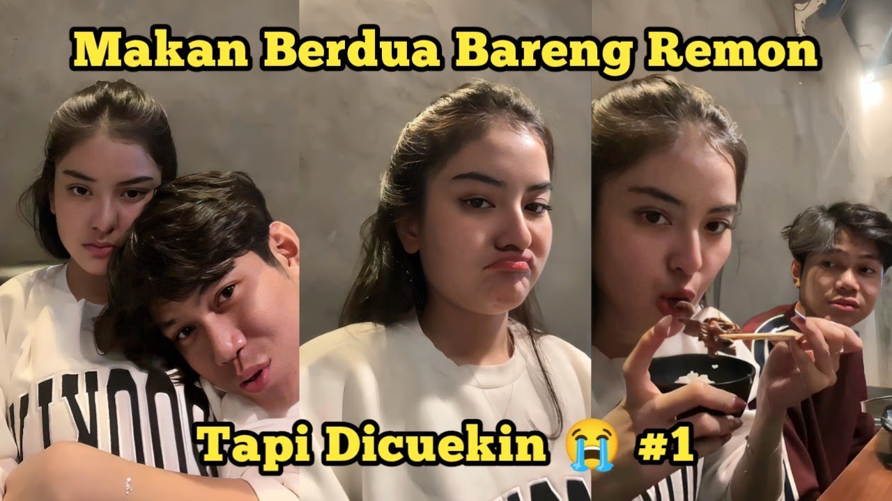 LIVE TIKTOK PUTRI ZIANI DAN REMON TERBARU | MAKAN BARENG TAPI DICUEKIN ...