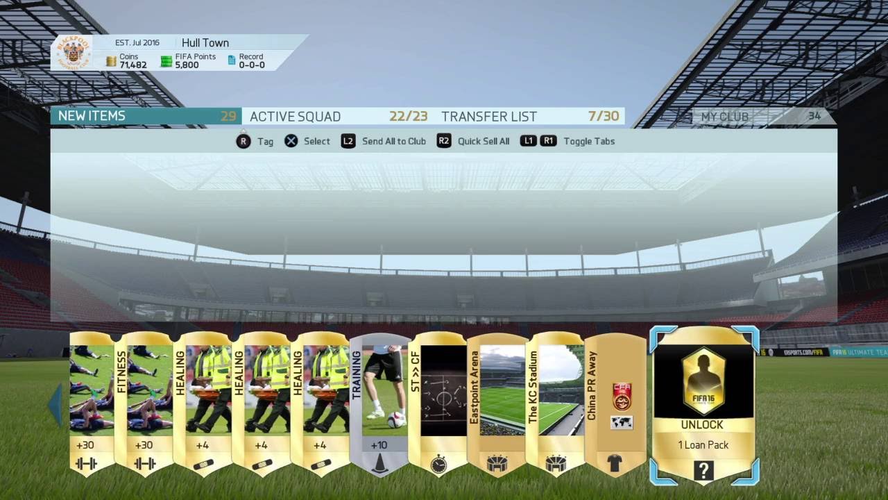 FIFA 16 Packing Opening Futties packed - YouTube