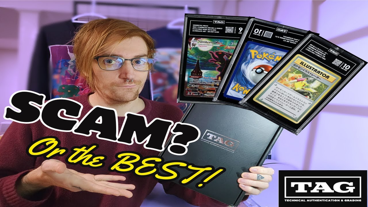 Tag Grading Review! 🫣 | #taggrading #gradedcards #pokemoncard - YouTube