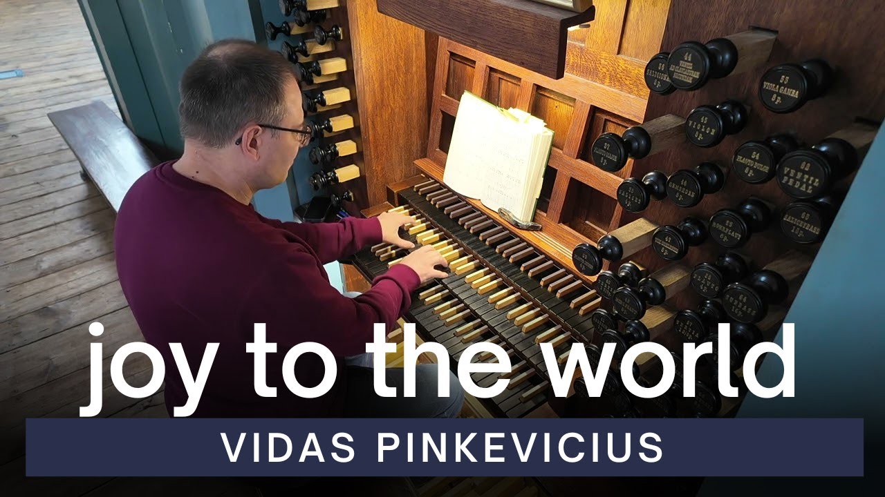 Vidas Pinkevicius - Joy to the World, Op. 399 | VU St. John's Church ...