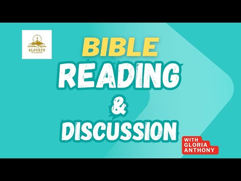 MATTHEW CHAPTER 28 BIBLE READING || ELEVATE FELLOWSHIP || GLORIA ...