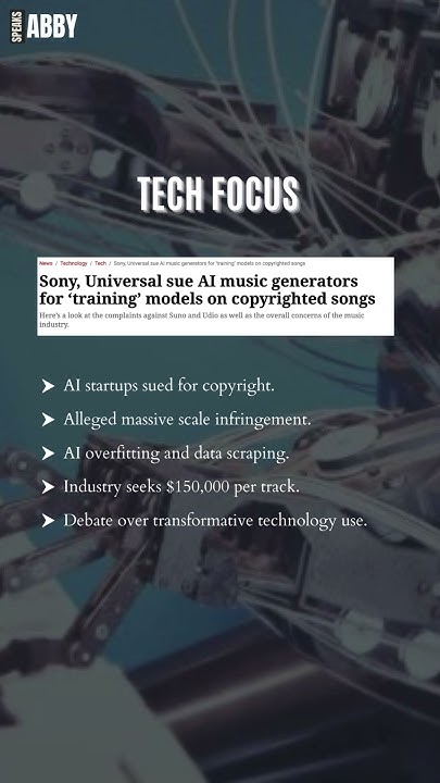 Sony vs Suno & Udio : AI Music Battle - YouTube