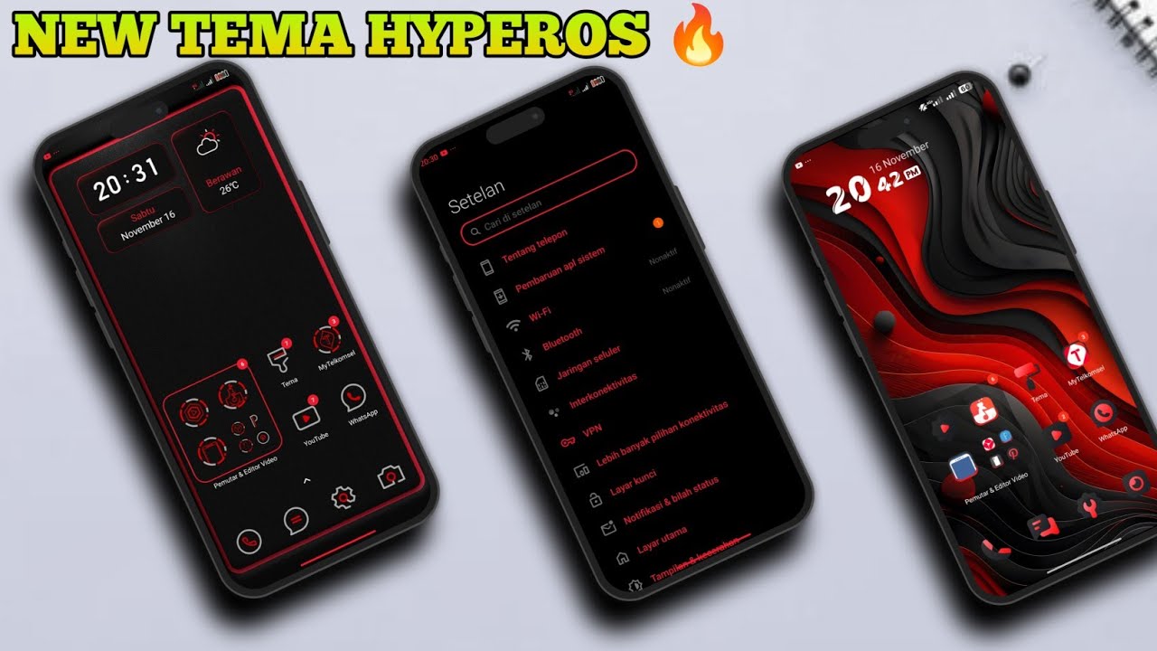 Super Keren !! 2 Tema HyperOs Xiaomi Terbaru Tembus Aplikasi Tembus ...