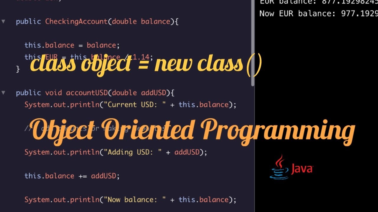 No Talking Only Coding || Object Oriented Programming || Beginners || Java || Bank Account ...