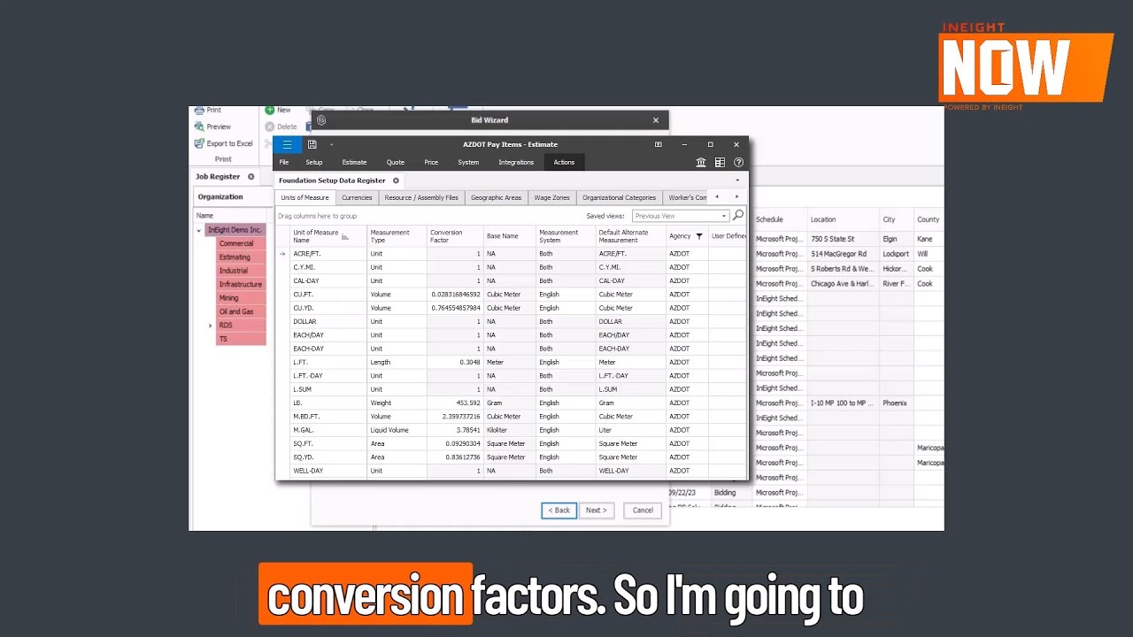 Import DOT Bid Forms and Auto-Build Estimates in Minutes with InEight ...