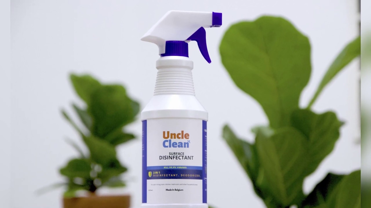 Uncle Clean Deodoriser & Surface Disinfectant - Chlorine Dioxide - YouTube