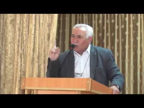 İlham Qahraman YUXU-1 şeirini söylerken. Taxta körpüde görüşden...