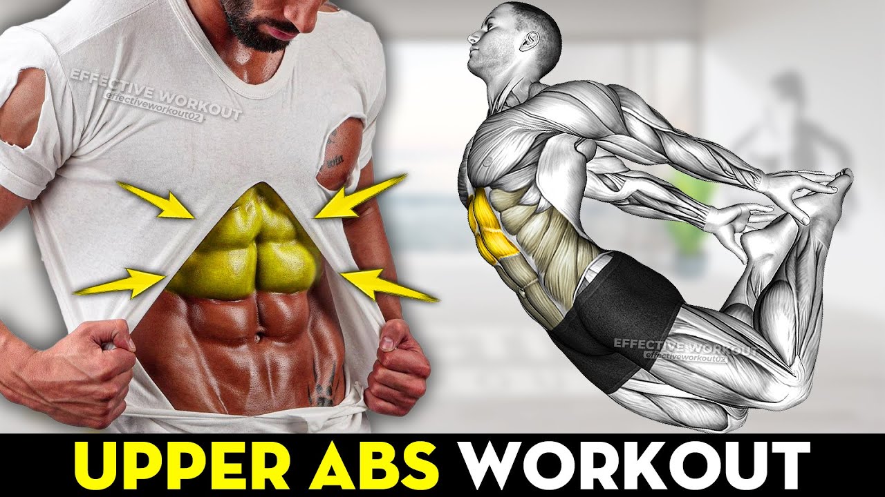 5 Best UPPER ABS Exercises You Should Be Doing - YouTube
