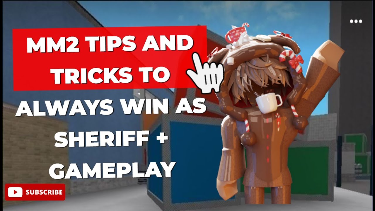 MM2 Tips And Tricks To ALWAYS Win As Sheriff + Gameplay - YouTube