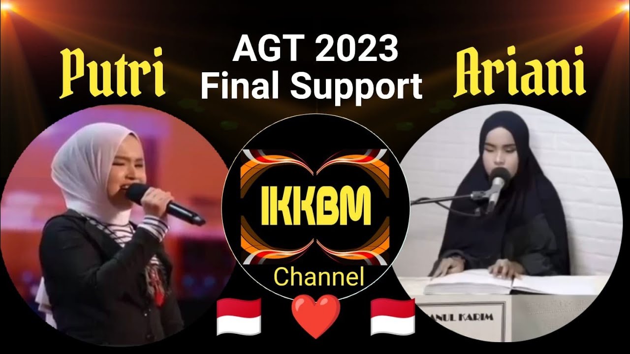 Support Putri Ariani Sampai Final AGT 2023, Insyaallah she is the winner... - YouTube
