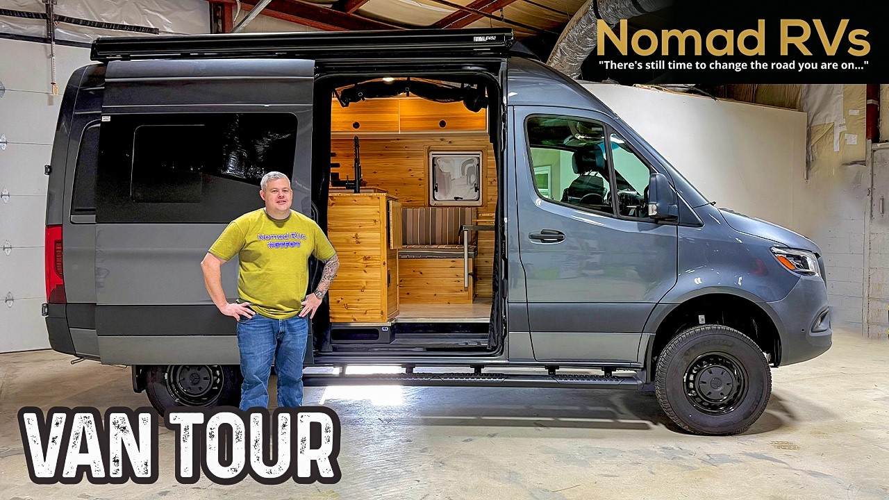 The Perfect Adventure Van? Nomad RVs Custom Short Sprinter Campervan ...