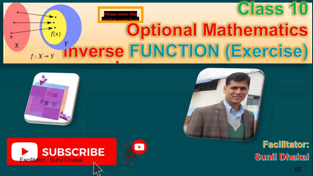 Inverse Function (Model 9)|| Showing Quadratic/Cubic function || SEE ...