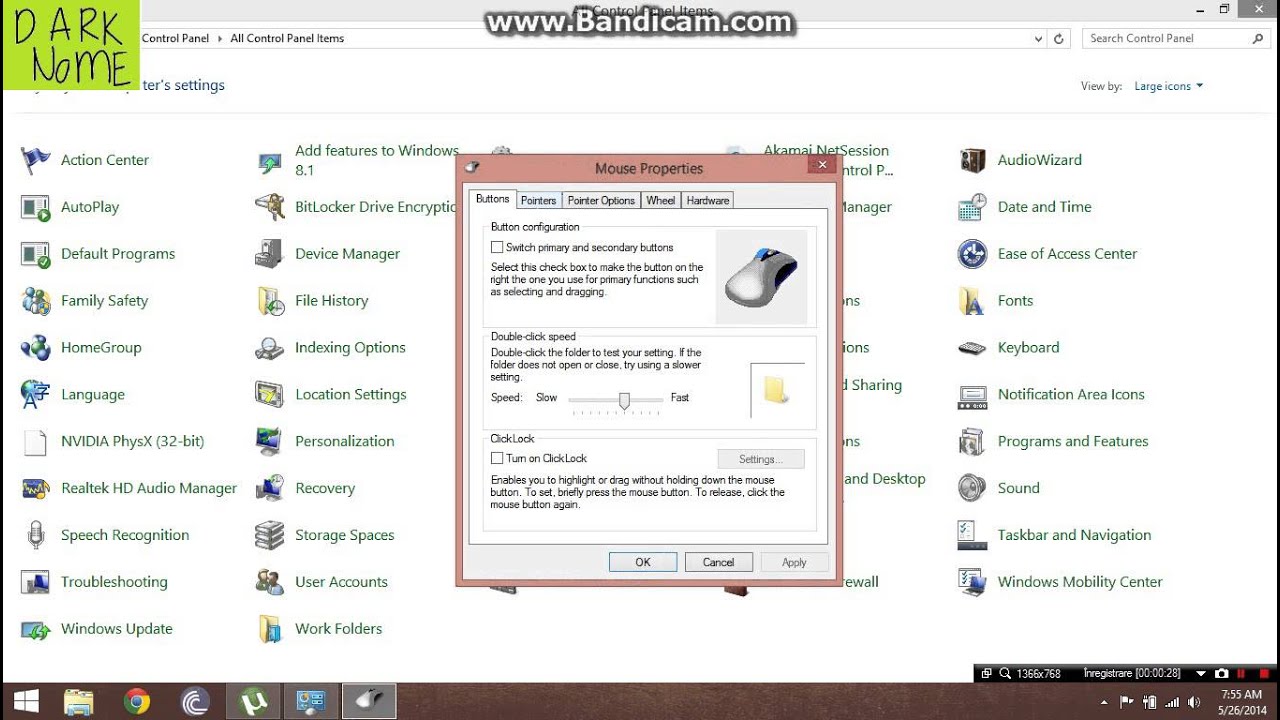 [TUTORIAL]Cum sa iti schimbi sageata de la mouse - YouTube