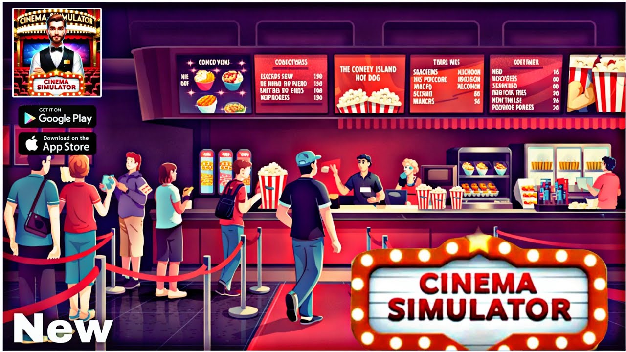 FINALLY RELEASE CINEMA 🎥 SIMULATORIN ANDROID | 🎥 CINEMA SIMULATORMOBILE ...