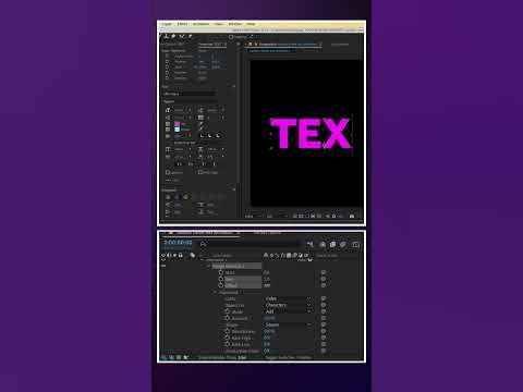 Random Stroke Text Animation in After Effects | Tutorial - YouTube