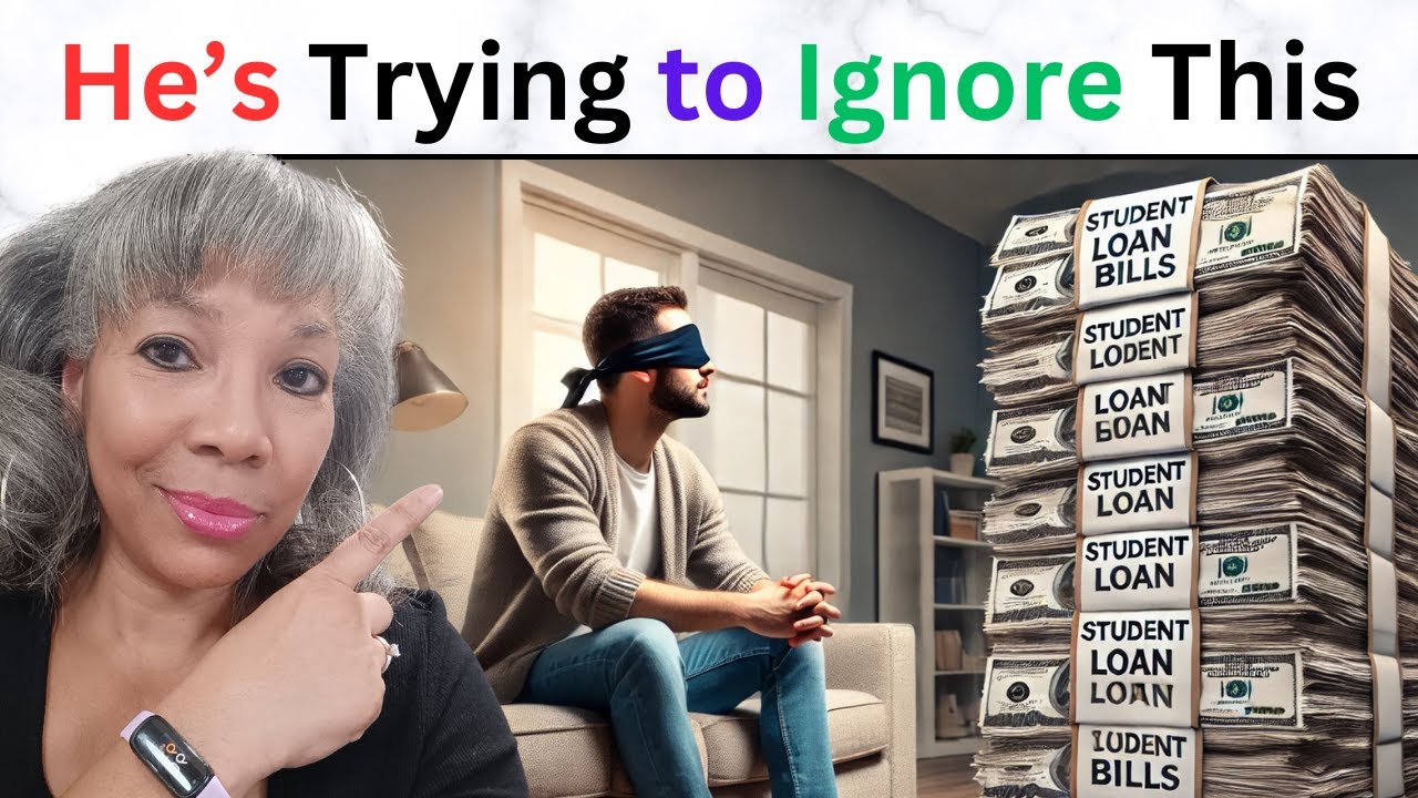 Man wants desperately to ignore his student loan debt. - YouTube