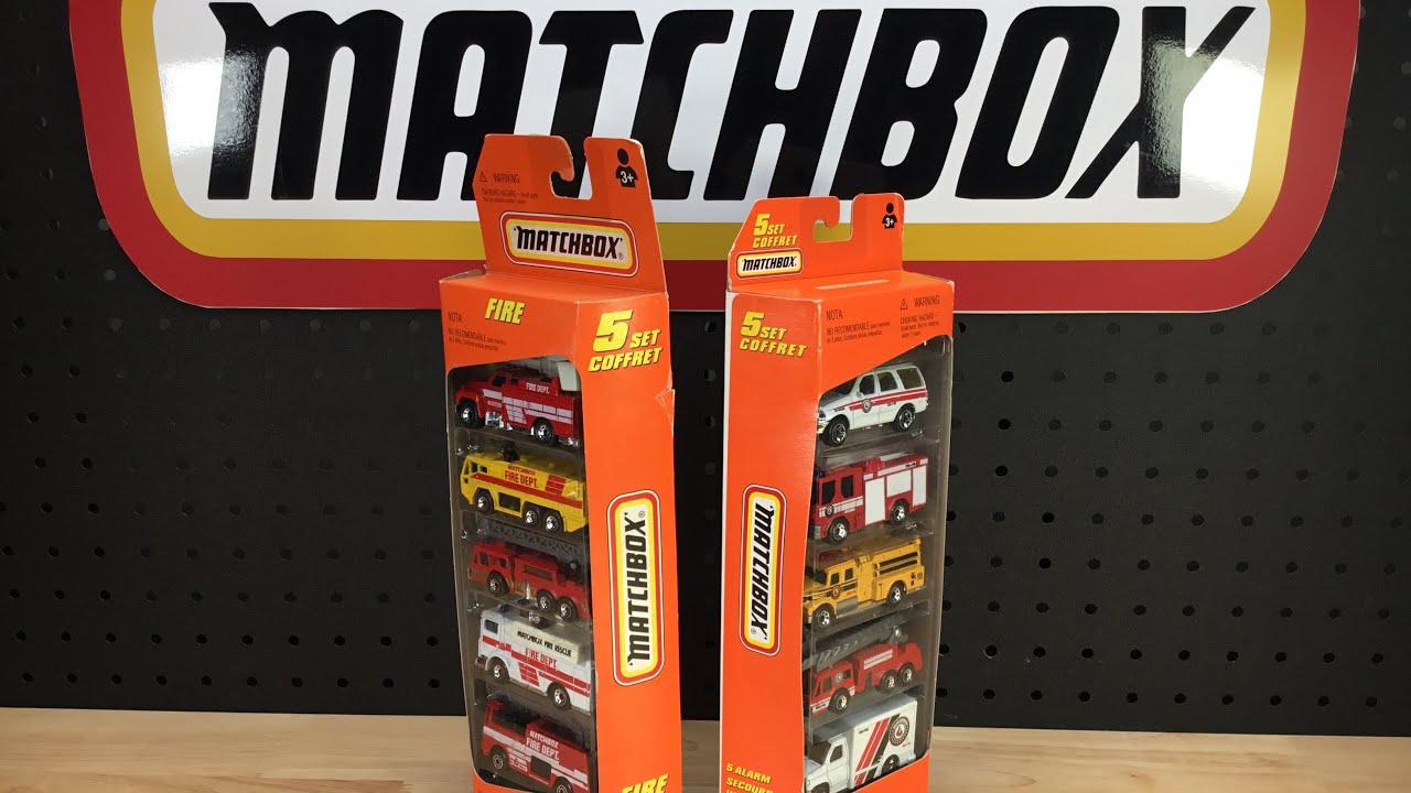 Unboxing 25 Year Old Matchbox 5 Packs! - YouTube