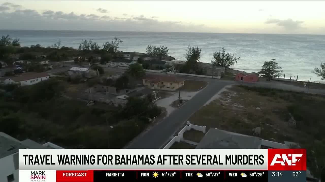 Travel warning for the Bahamas after several murders - YouTube