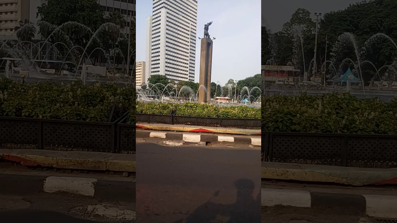 Jalan jalan bundaran HI jakarta - YouTube