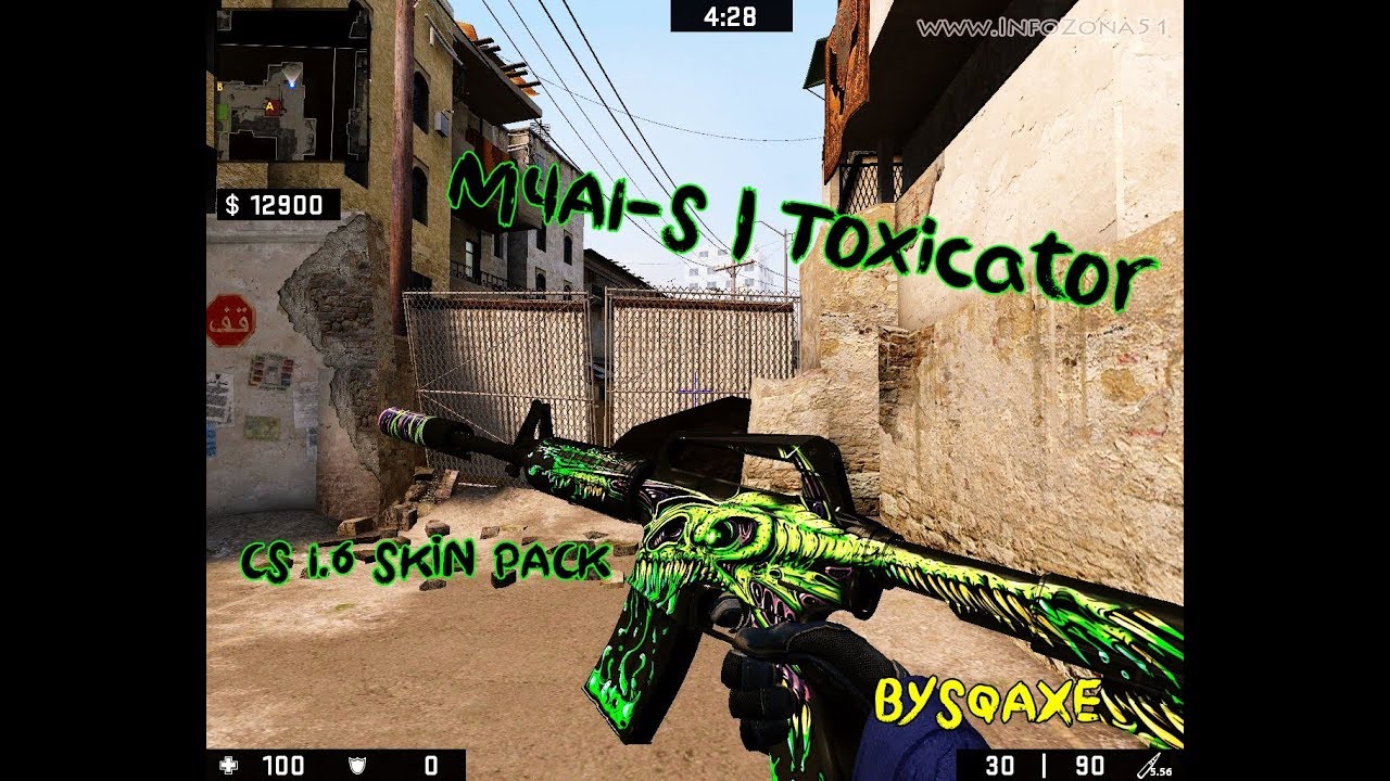 CS 1.6 M4A1 Skin Pack Top 7 [2018] - YouTube