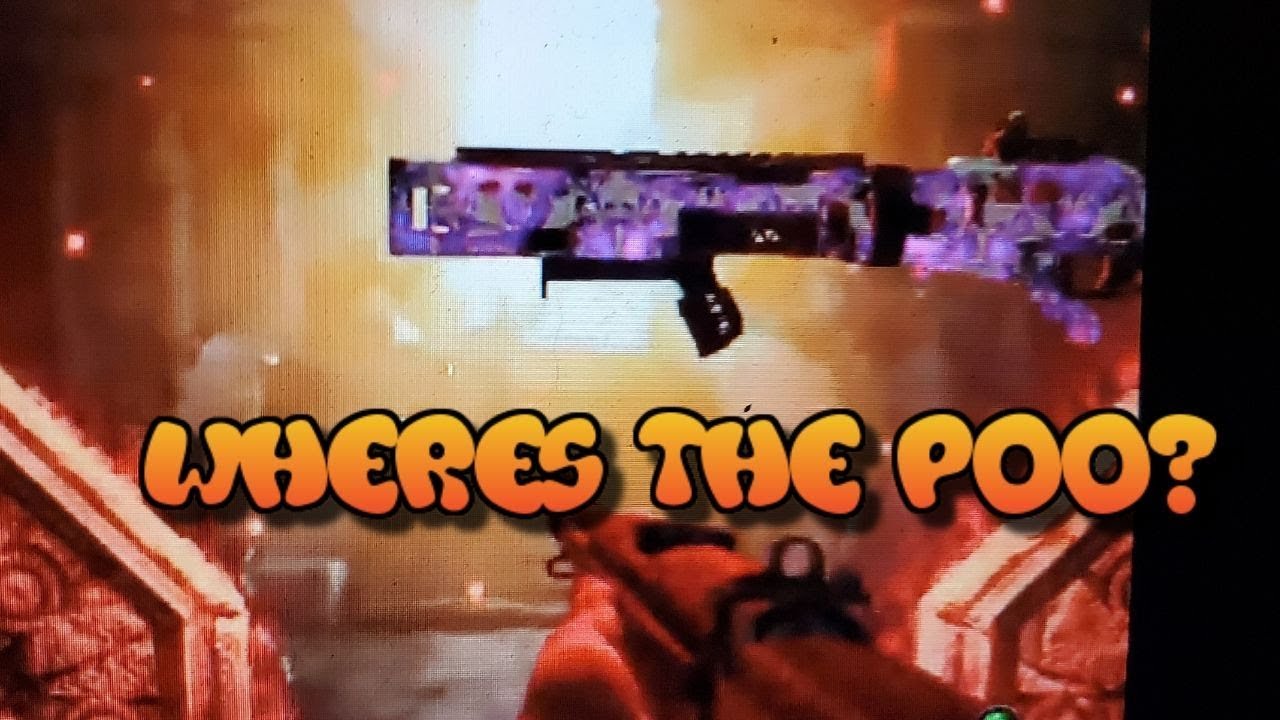 a few ladies and a bunch of poo in a secret room- call of duty Black ...