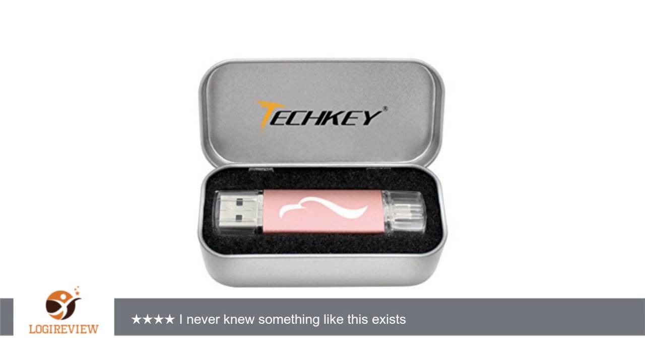 Techkey OTG USB Flash Drive for Cell Phones,Tablets and PCs,Rainbow ...