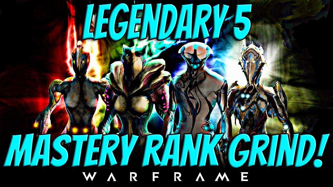 Legendary 5 Mastery Rank Grind! (Warframe Livestream) (Gyre Prime ...