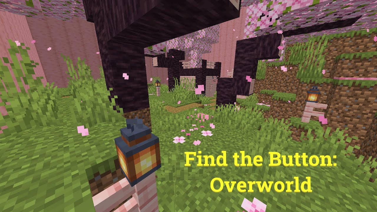 A little search can't hurt! Find the Button: Overworld | Minecraft map - YouTube