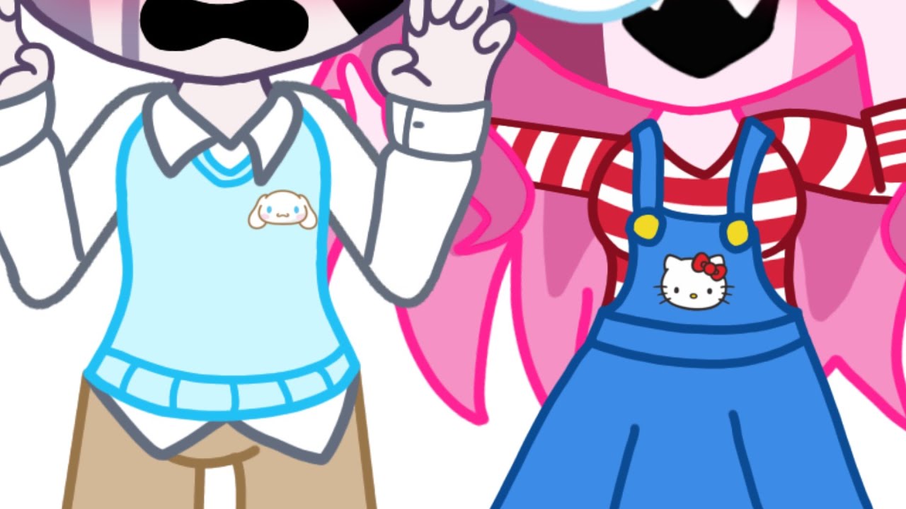 zai zai zai meow meow gacha trend FNF Ruv X Sarvente - YouTube