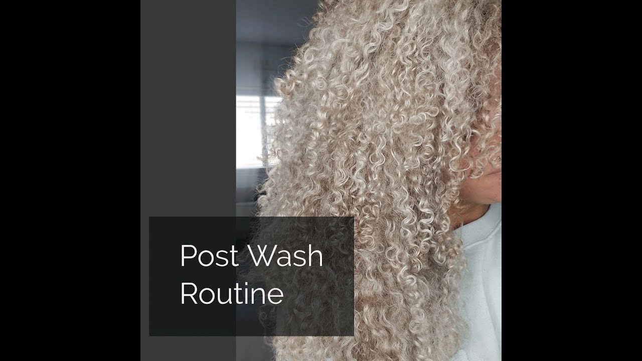 Natural Hair | Post Wash Routine - YouTube