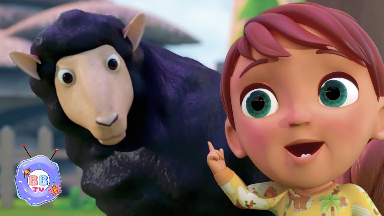 Baa Baa Black Sheep -10 Min Loop| Sheep Song for Kids & More Nursery ...