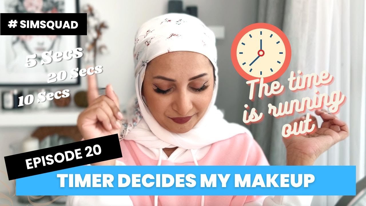 The Timer Decides My Makeup | #SimSquad - YouTube