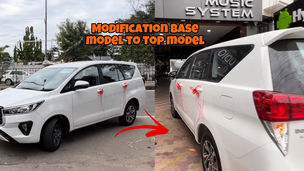 MY INNOVA CRYSTA MODIFICATION base model TO TOP MODEL - YouTube