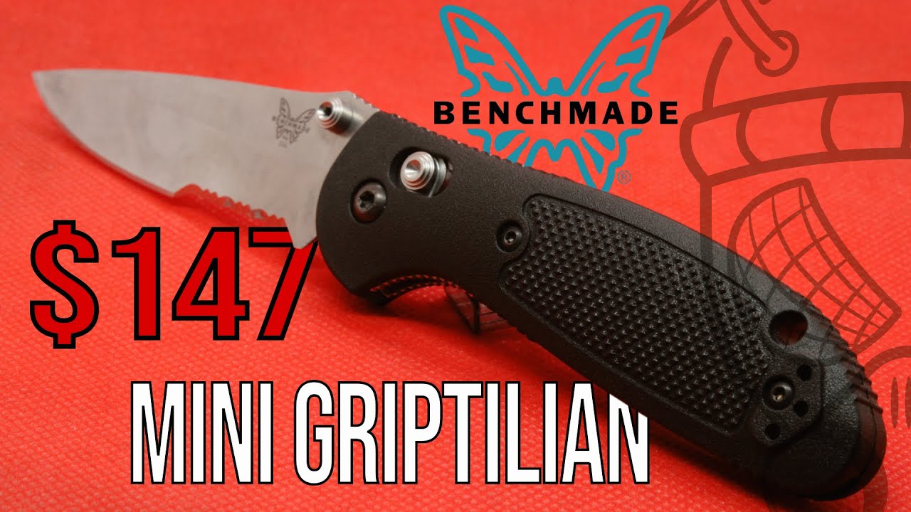 Benchmade Mini Griptilian | Review/ Torture Test - YouTube