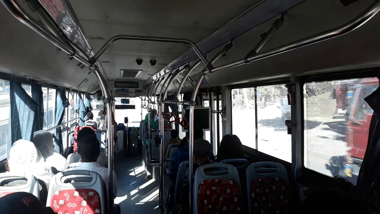 City Tour by bus around Addis Ababa, capital city of Ethiopia. 2019 ...