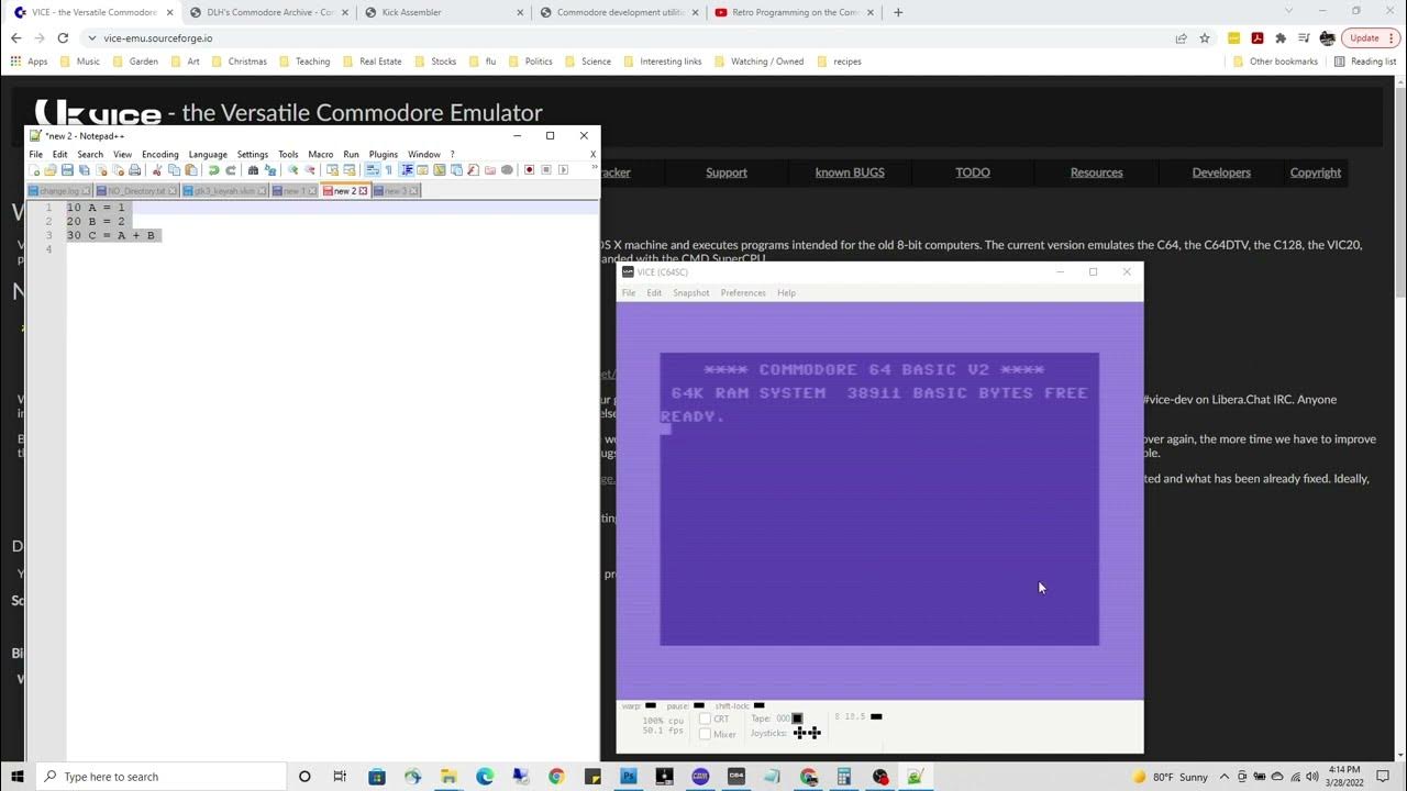 Using CBM prg Studio - C64 - YouTube