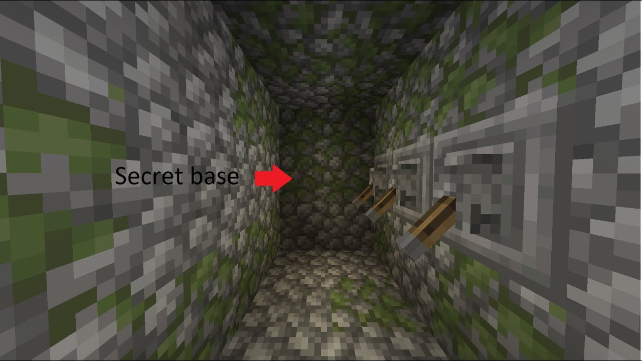 How To Make a Secret Base In a Jungle Temple In Minecraft - YouTube