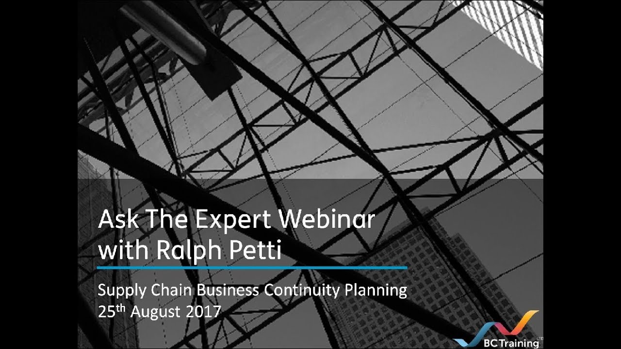 Ask The Expert With Ralph Petti - YouTube