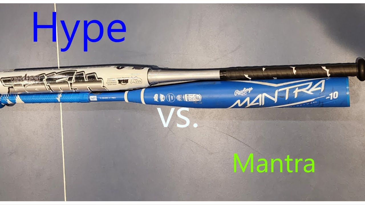 Mantra vs Hype #monstahype #mantra #fastpitchbats - YouTube