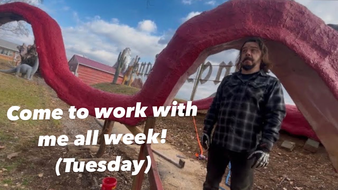 Join Me At Work! Taking a Break from Cars to Fix a Giant Octopus ...