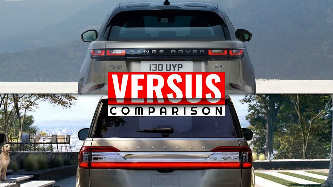 2018 Range Rover Velar vs 2018 Lincoln Navigator - YouTube